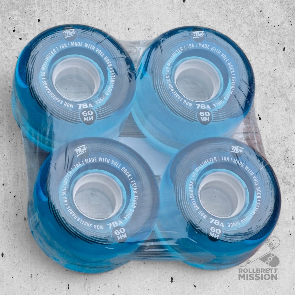 Mob Skateboards Surf 60mm 78A Cruiser Longboard Wheels - Skateboard ...