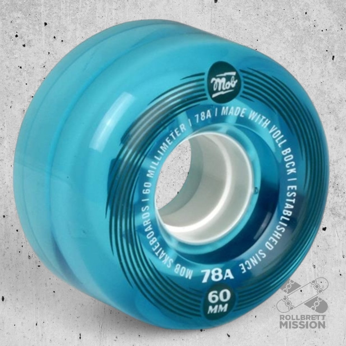 Mob Skateboards Surf 60mm 78A Cruiser Longboard Wheels - Skateboard ...