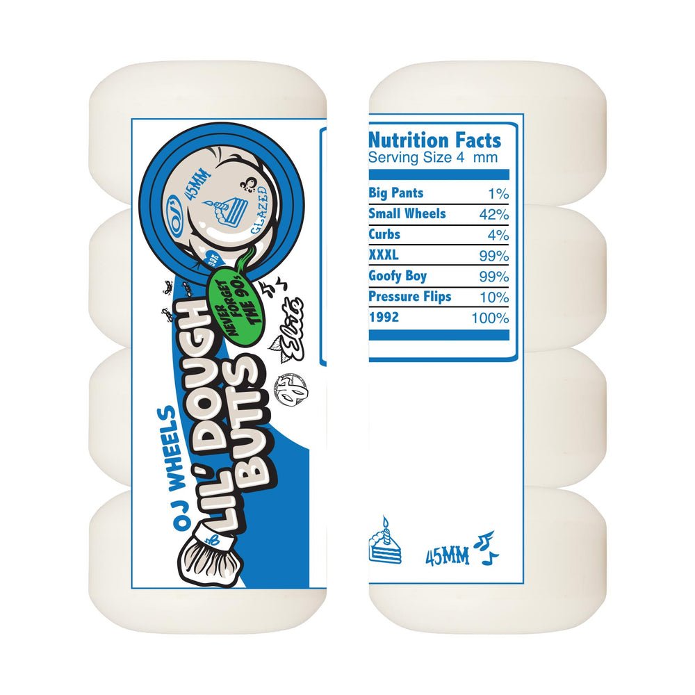 OJ Wheels Lil Dough Butts Mini Chubbies 45mm 99A Wheels - Skateboard ...